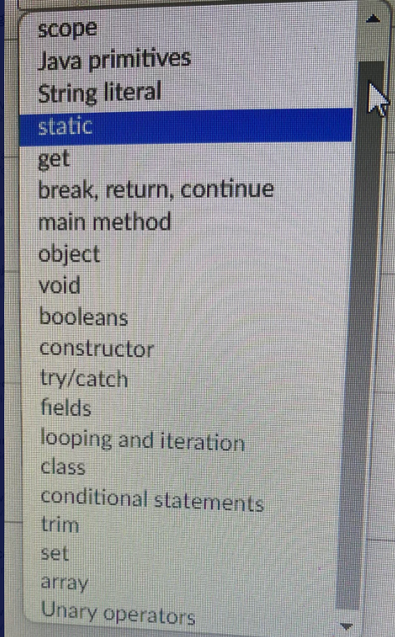 Solved The following matches are worth 2 points for each | Chegg.com