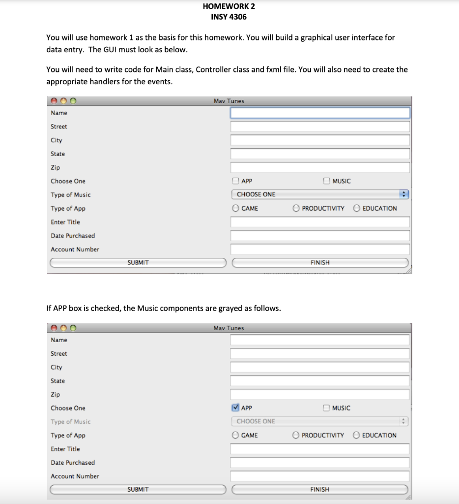 HOMEWORK 2 INSY 4306 You will use homework 1 as the | Chegg.com