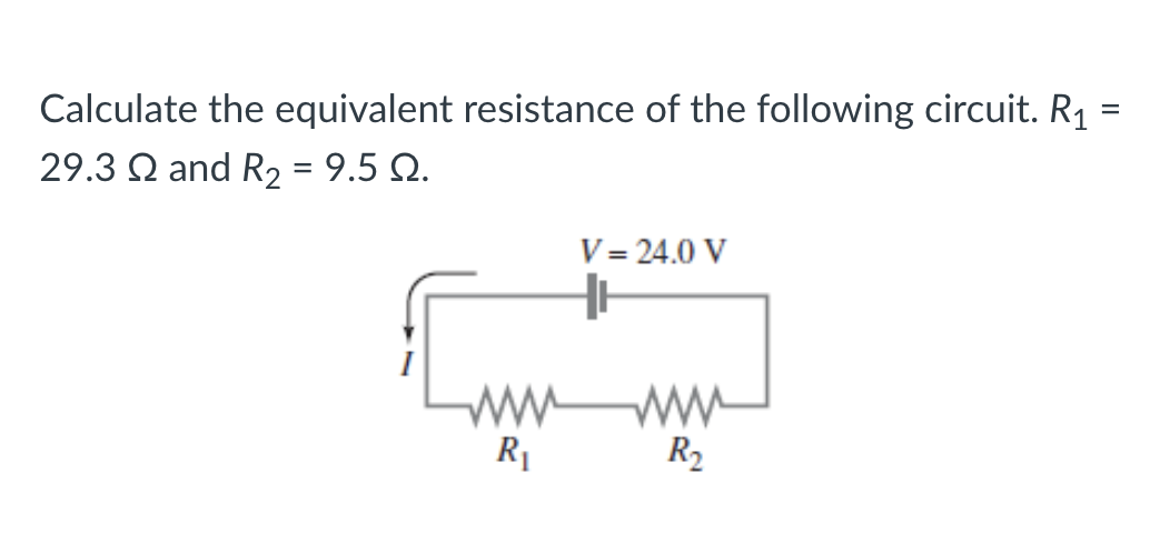Solved Calculate the equivalent resistance of the following | Chegg.com
