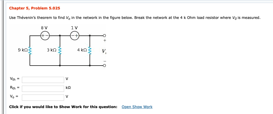 Solved Chapter 5, Problem 5.006 (Circuit Solution) Find Io | Chegg.com