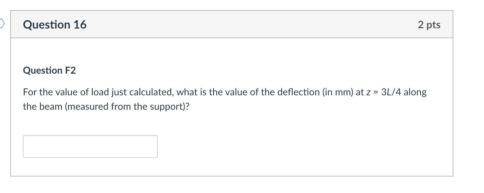 Solved Part F OneSteel Section Type F = 460UB67.1 Deflection | Chegg.com