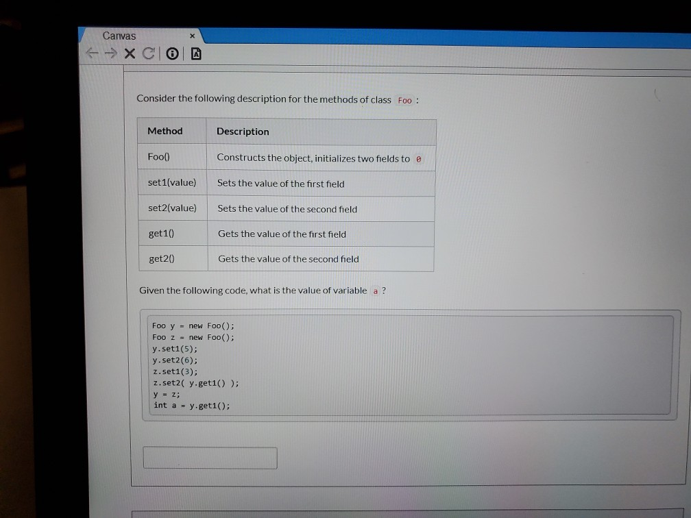 Solved Canvas → XCOD Consider the following description for | Chegg.com