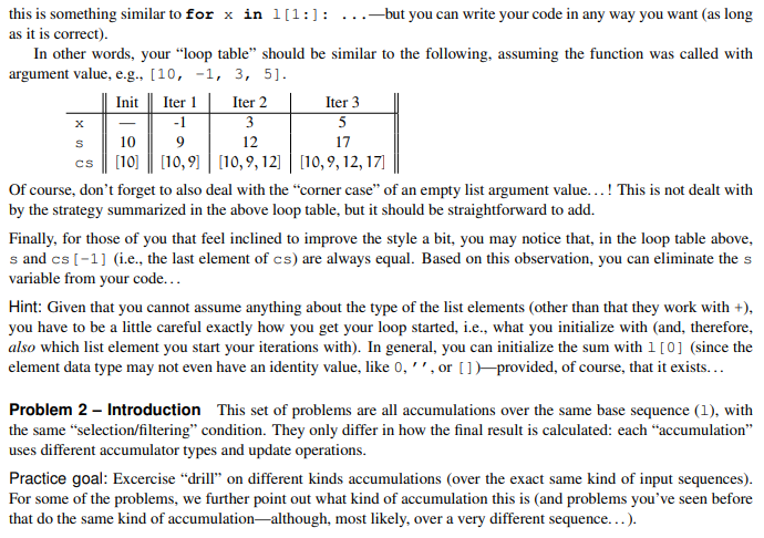 Solved Problem 1a - altsum in sums.py: Alternating sum (10 | Chegg.com