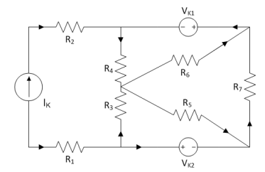 Solved Obtain the equations of the circuit below using the | Chegg.com