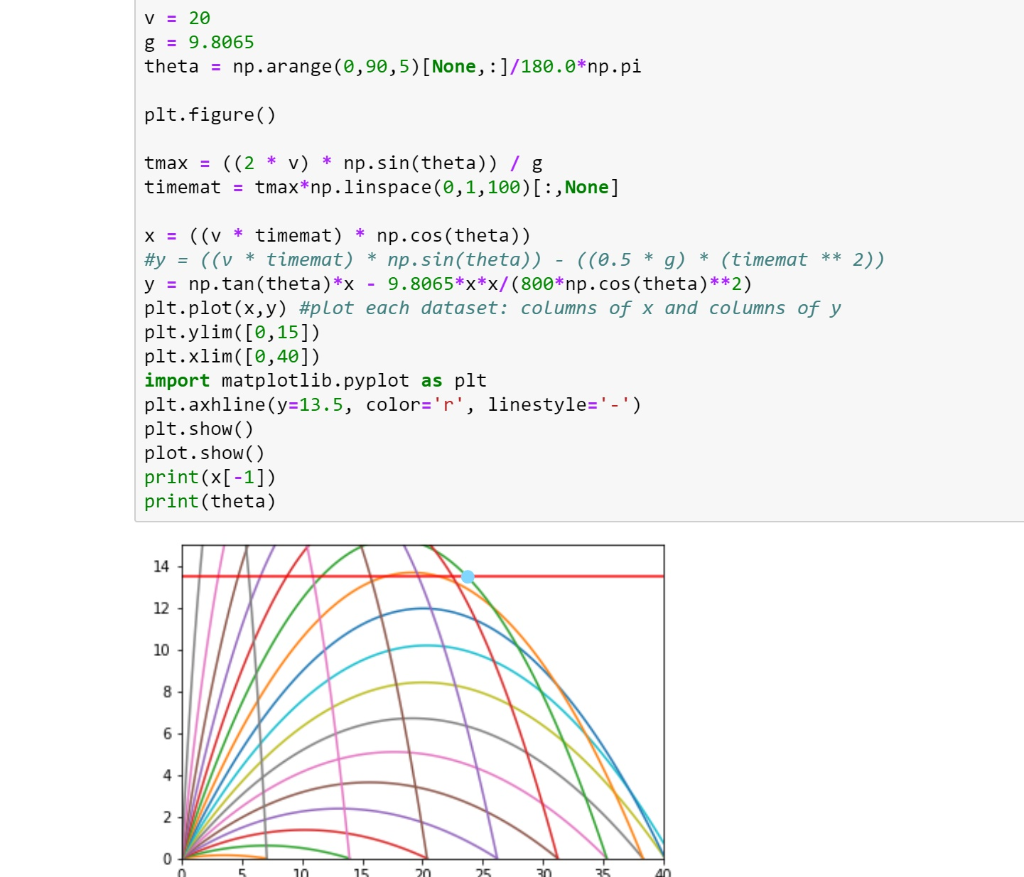 How do I print the x value(the blue dot) when the | Chegg.com