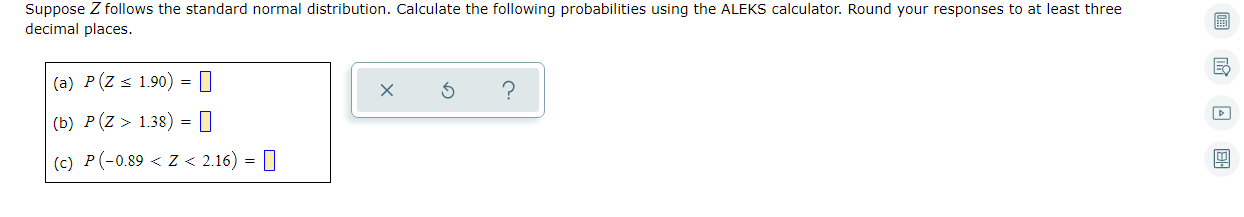 [solved] Suppose Z Follows The Standard Normal Distributi