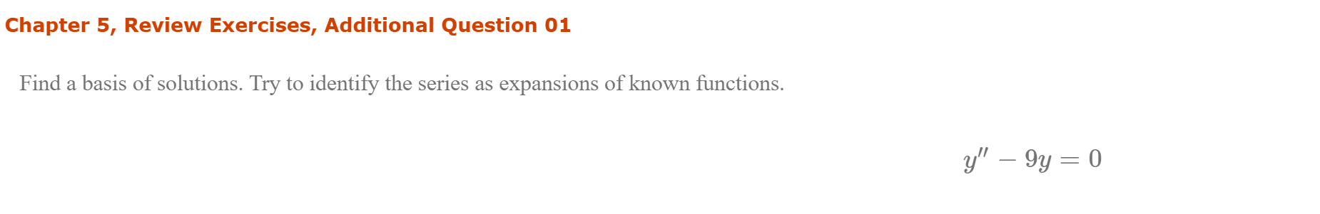 Solved Chapter 5, Review Exercises, Additional Question 01 | Chegg.com