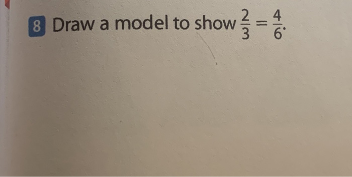 Solved Draw a model to shows = 6. | Chegg.com