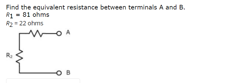 Solved Find the equivalent resistance between terminals A | Chegg.com