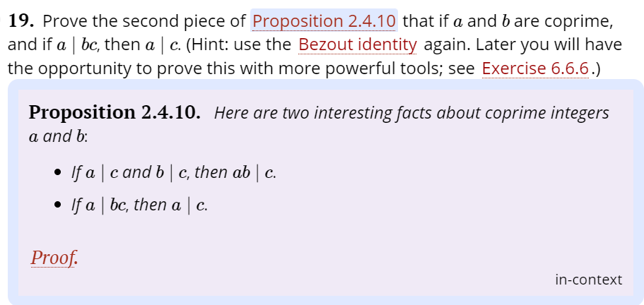 Solved 19. Prove the second piece of Proposition 2.4.10 that | Chegg.com