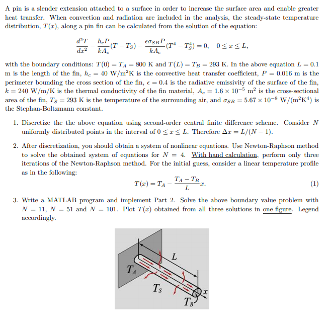Solved A pin is a slender extension attached to a surface in | Chegg.com
