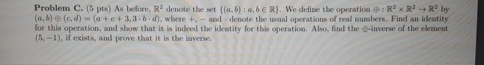 Solved Please solve the following abstract algebra problem. | Chegg.com