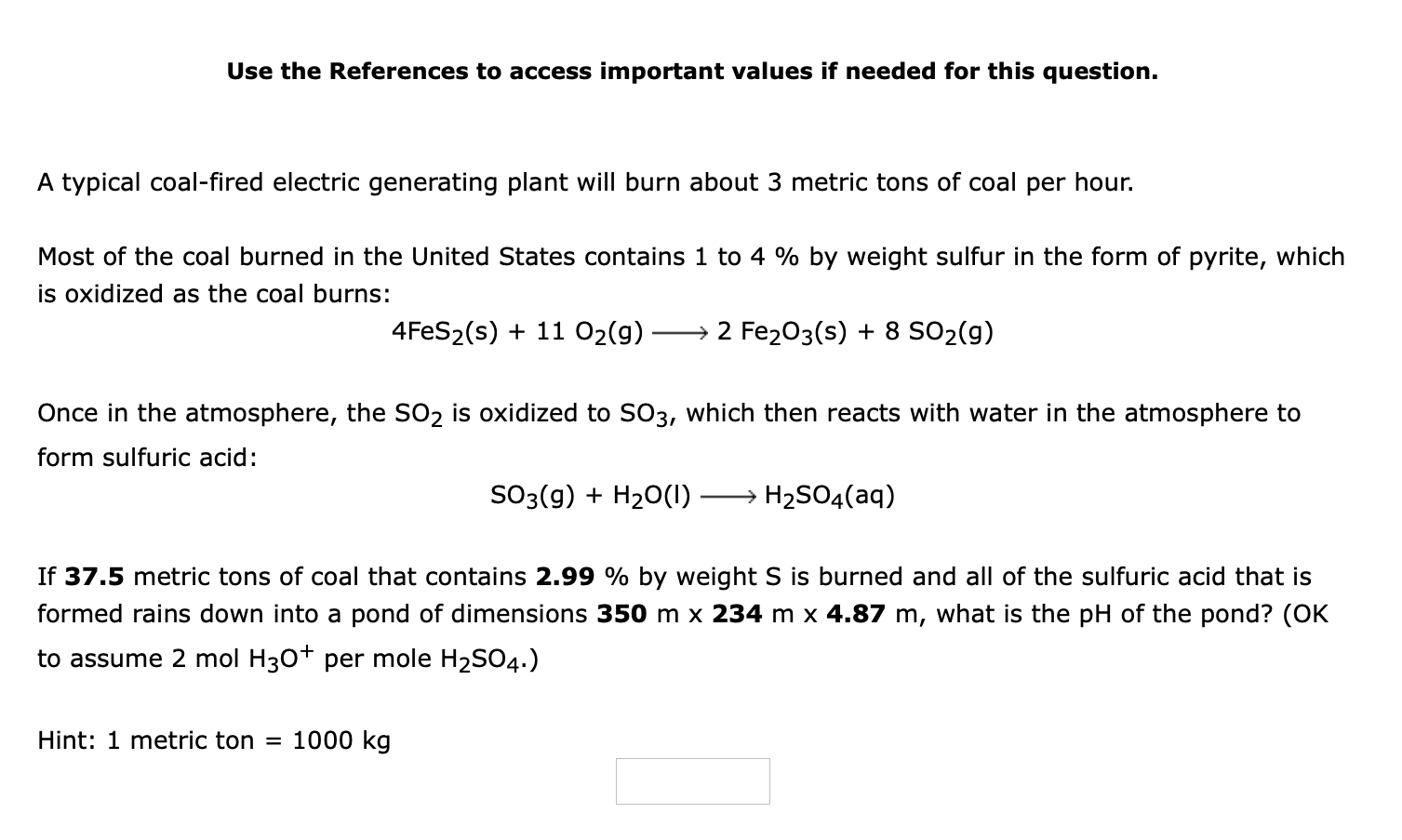 Solved Use the References to access important values if | Chegg.com
