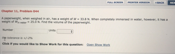 Solved FULL SCREEN PRINTER VERSION BACK NEX Chapter 11, | Chegg.com