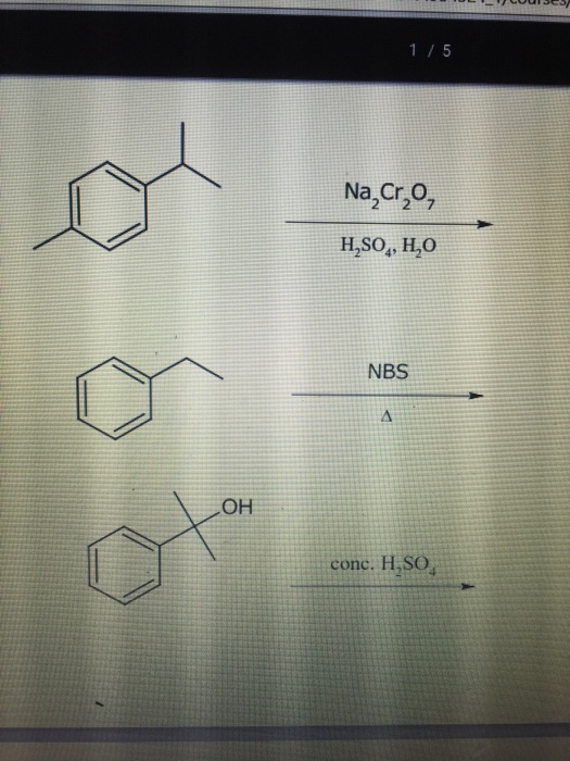 Solved Name Chapter 17: Reactions at the Benzylic position | Chegg.com
