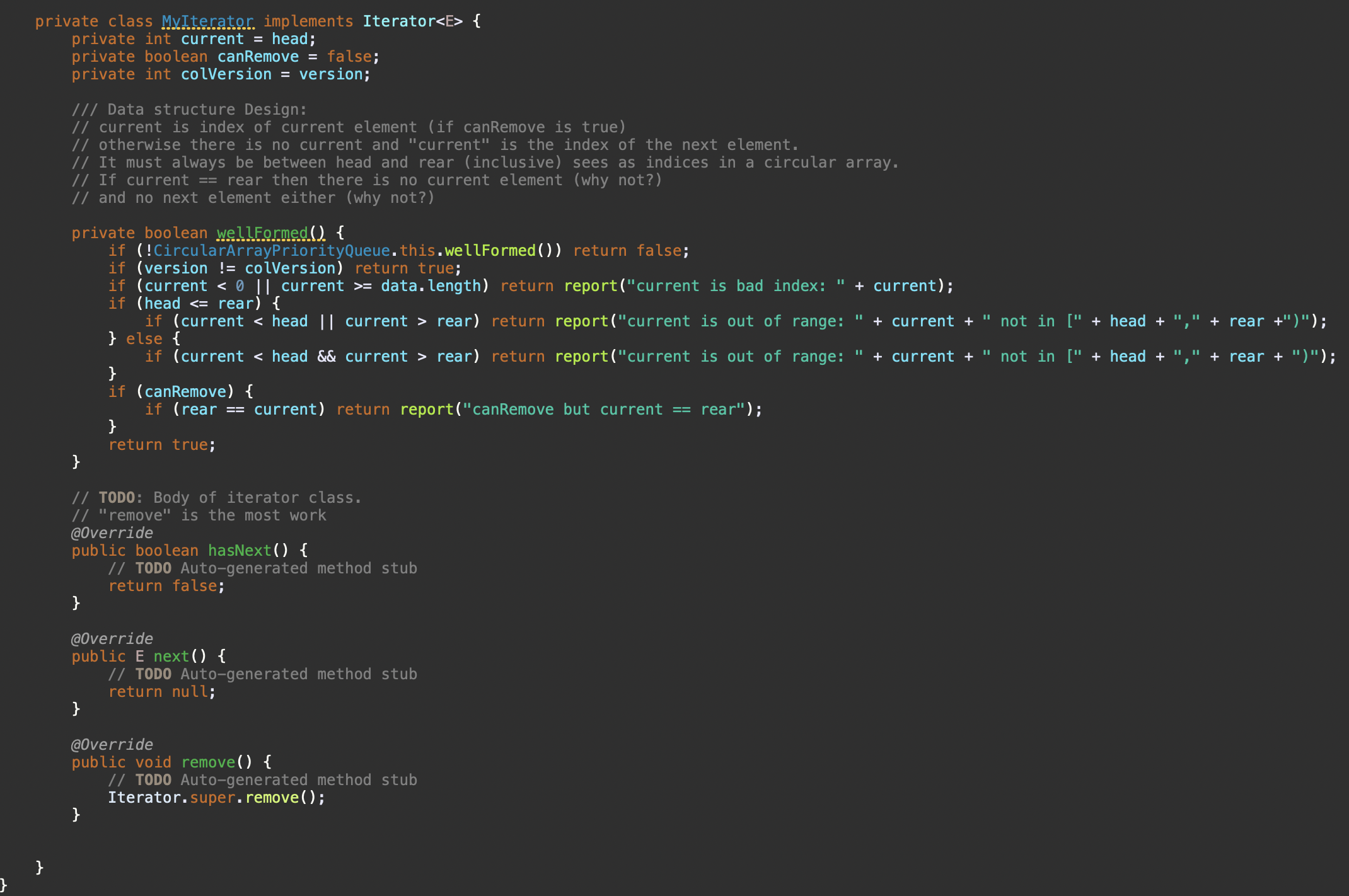 Solved As described in Section 10.1, a PriorityQueue is a | Chegg.com