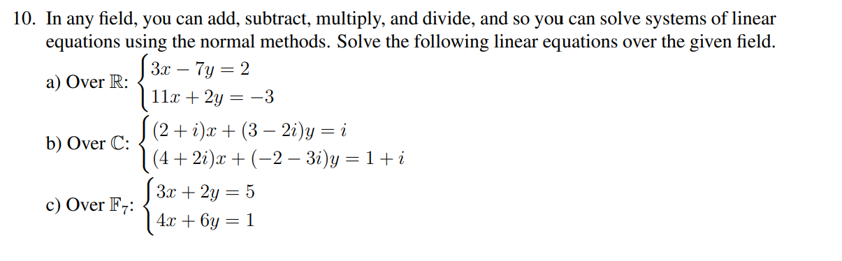 Solved You don't need to prove your answers to the following | Chegg.com