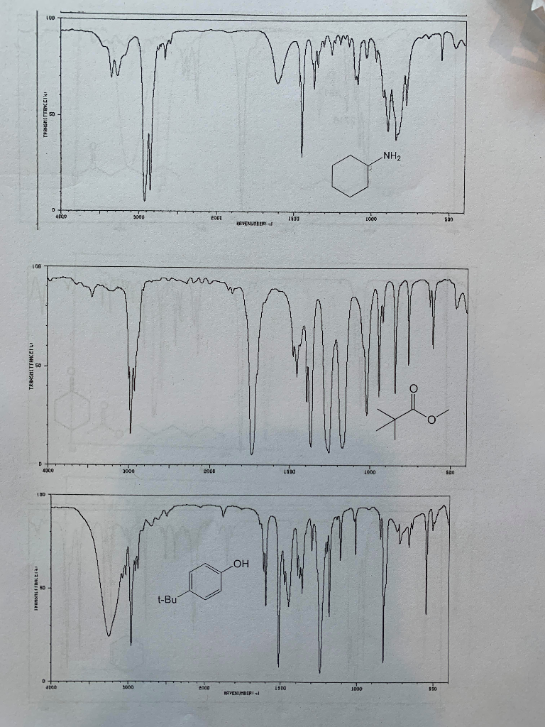 Practice Assigning Peaks in Infrared Spectra. DO | Chegg.com