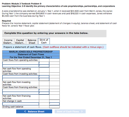 Solved Problem: Module 3 Textbook Problem 9 Learning | Chegg.com
