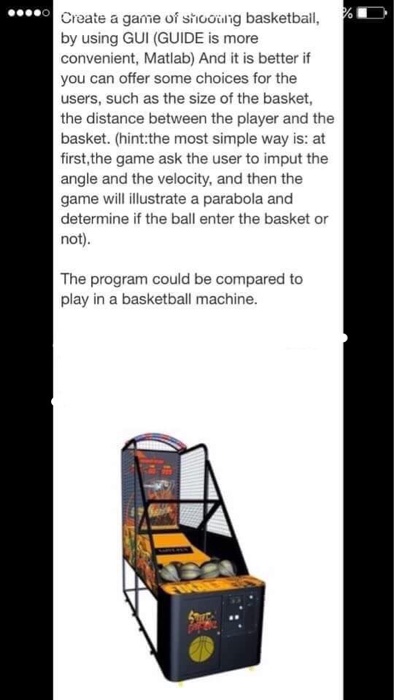 Solved Create a game of shooting basketball, by using GUI | Chegg.com