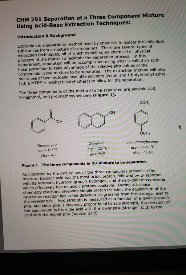 5) (4) Explain why the miscibility of the two | Chegg.com
