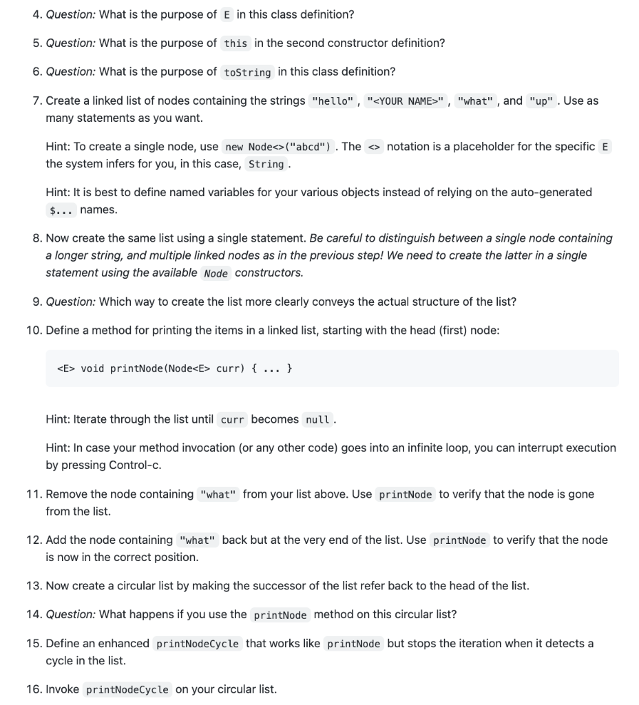 Solved Lab 9: Follow the instructions and write code and | Chegg.com