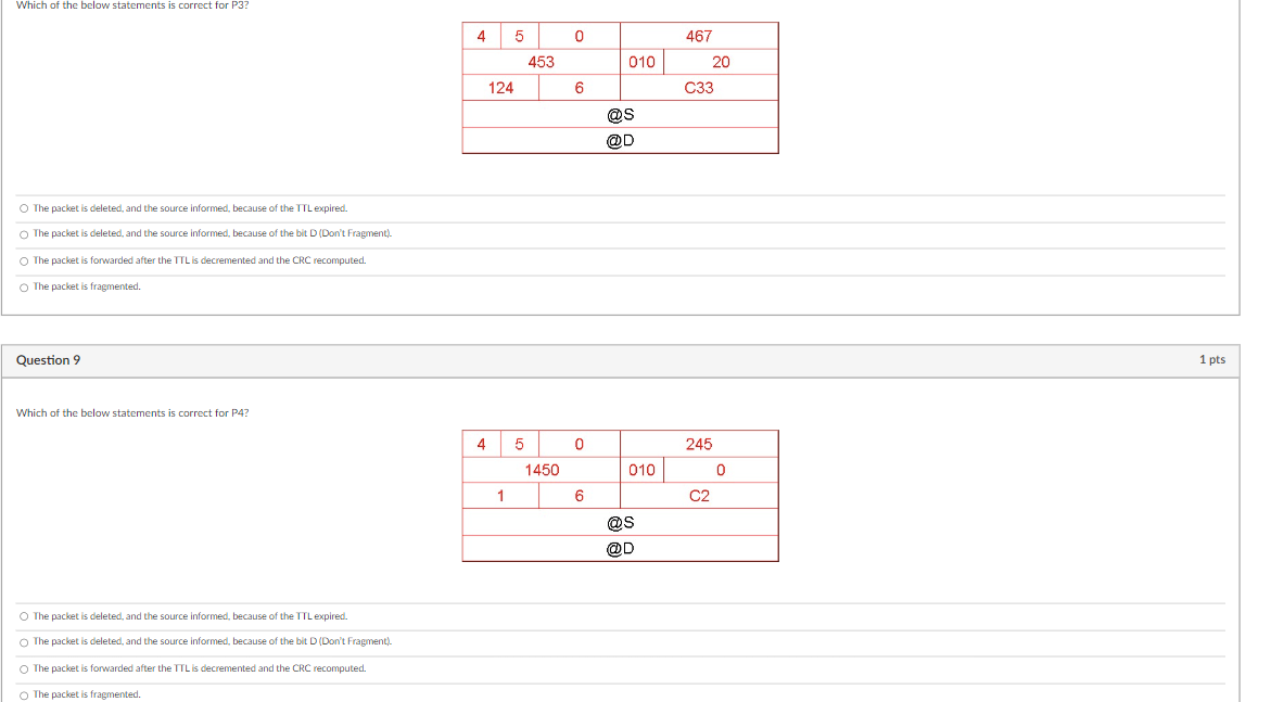 Solved Which of the below statements is correct for P3? The | Chegg.com