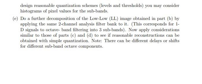 Solved 2. Part B: MULTI-CHANNEL FIR FILTER-BANK IN ONE | Chegg.com