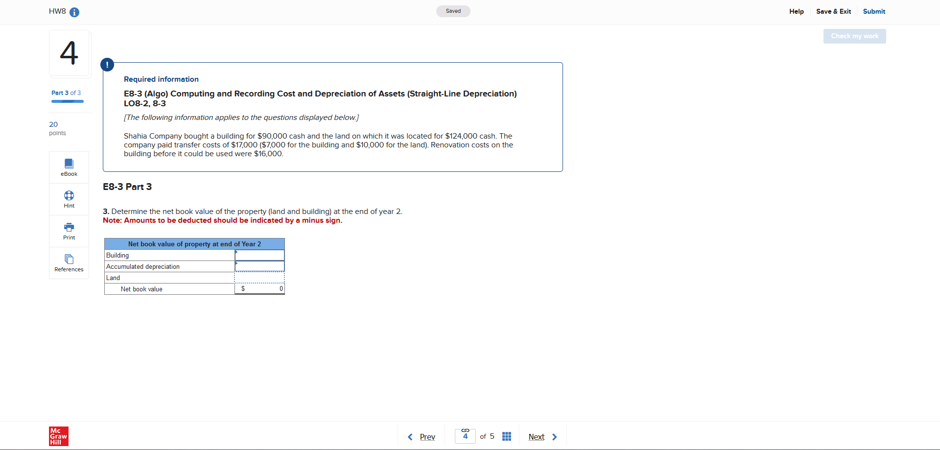Required information E8-3 (Algo) Computing and | Chegg.com
