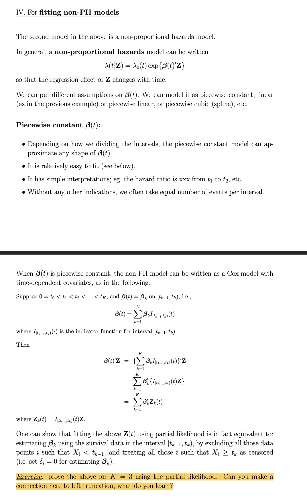 Solved The second model in the above is a non-proportional | Chegg.com
