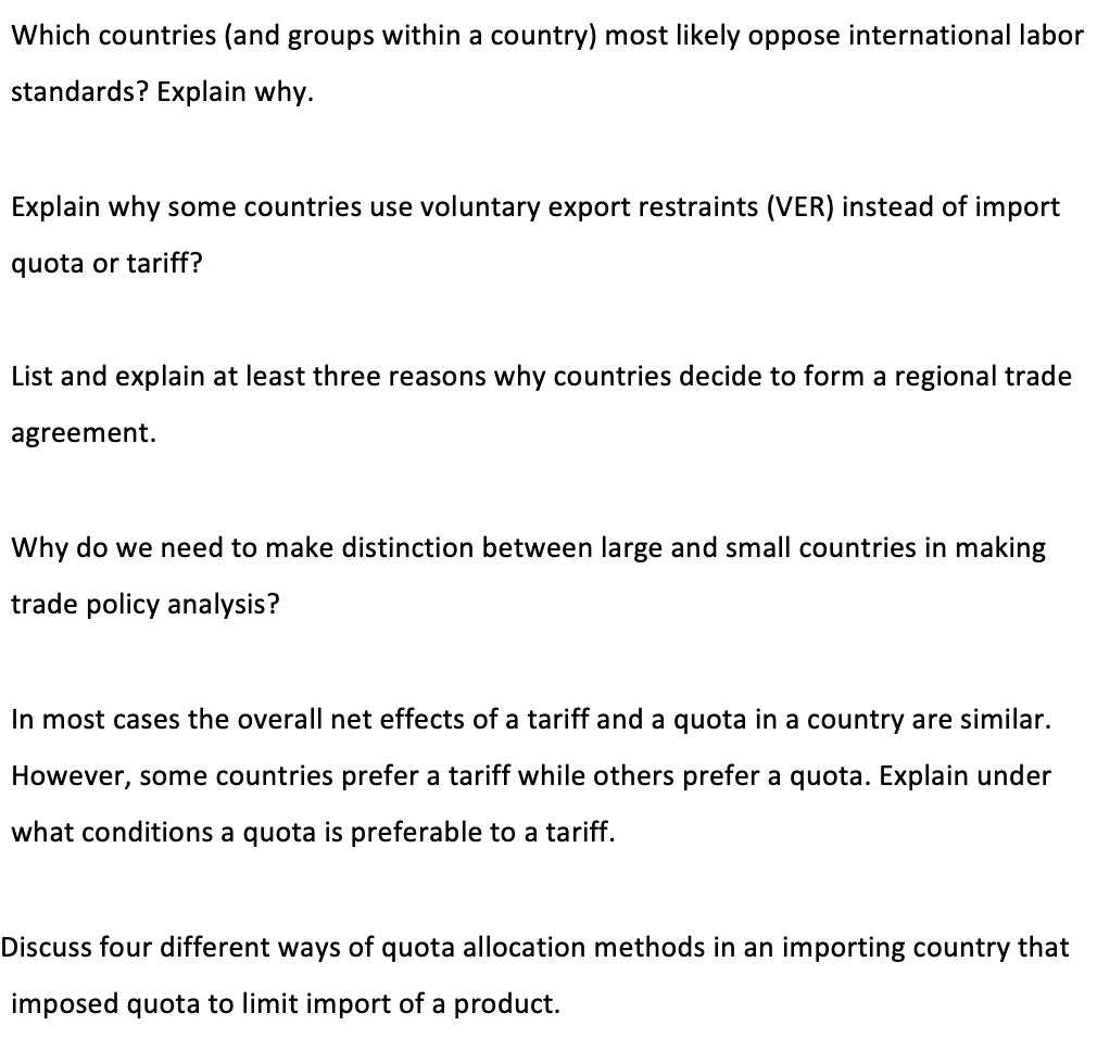 Solved Which countries (and groups within a country) most | Chegg.com