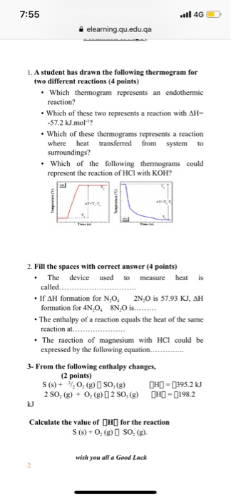 Solved 7:55 4G 을 elearning.qu.edu.qa 1. A student has drawn | Chegg.com