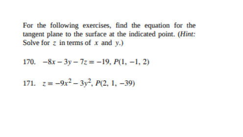 Solved For the following exercises, find the equation for | Chegg.com