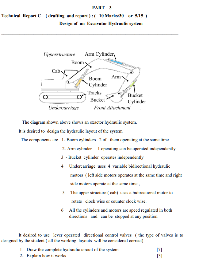 Solved Technical Report C (drafting and report ):( 10 | Chegg.com