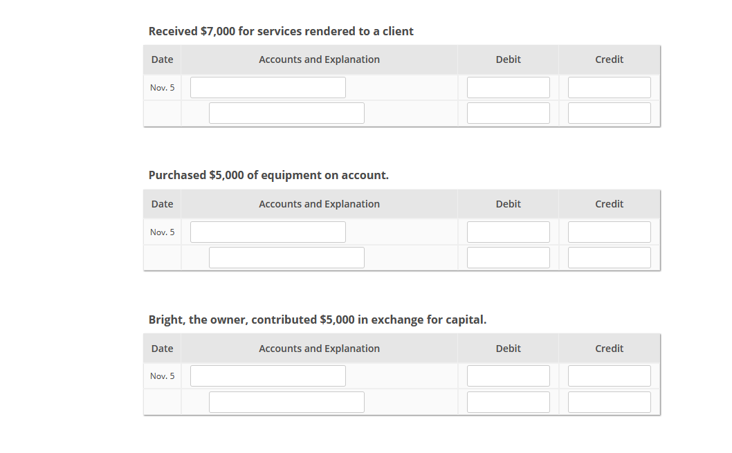 Solved Record the following transactions as journal entries. | Chegg.com