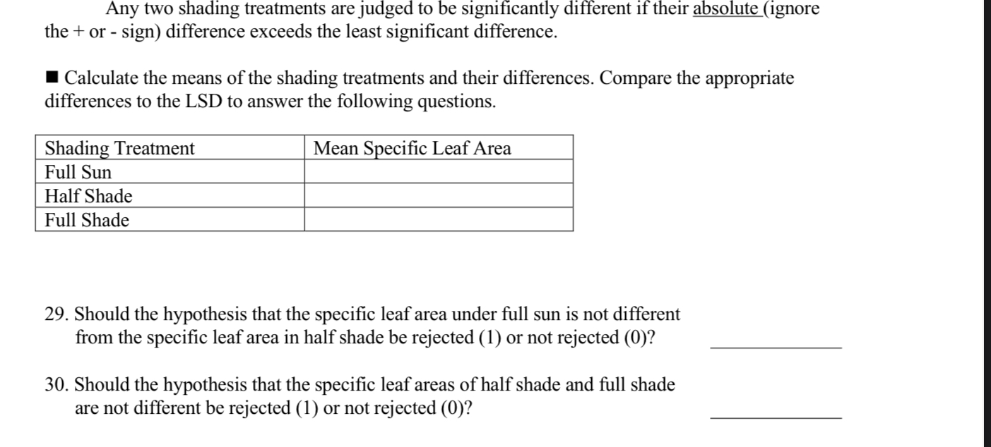 Solved In many agricultural and biological experiments, one | Chegg.com
