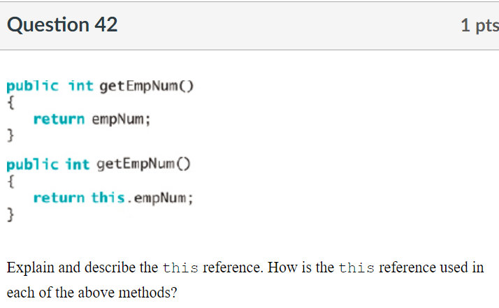 Solved Explain why the highlighted statements will result in | Chegg.com