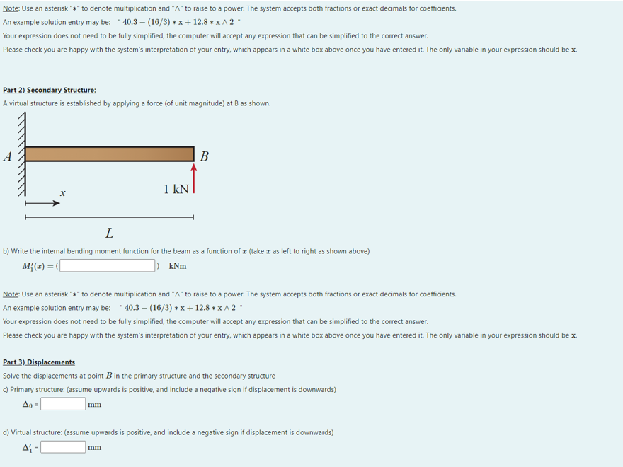 Solved a Question 4: Force/Flexibility Method for Beams / | Chegg.com