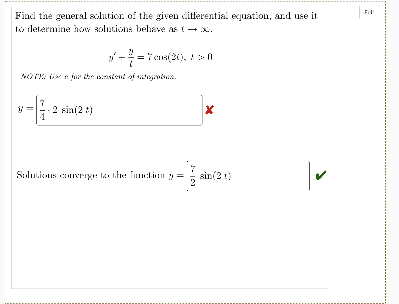 Solved Find the general solution of the given differential | Chegg.com