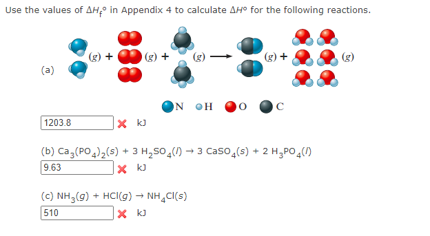 Solved Use the values of AHO in Appendix 4 to calculate Hº | Chegg.com