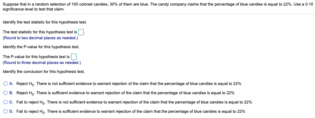 Solved Suppose that in a random selection of 100 colored | Chegg.com