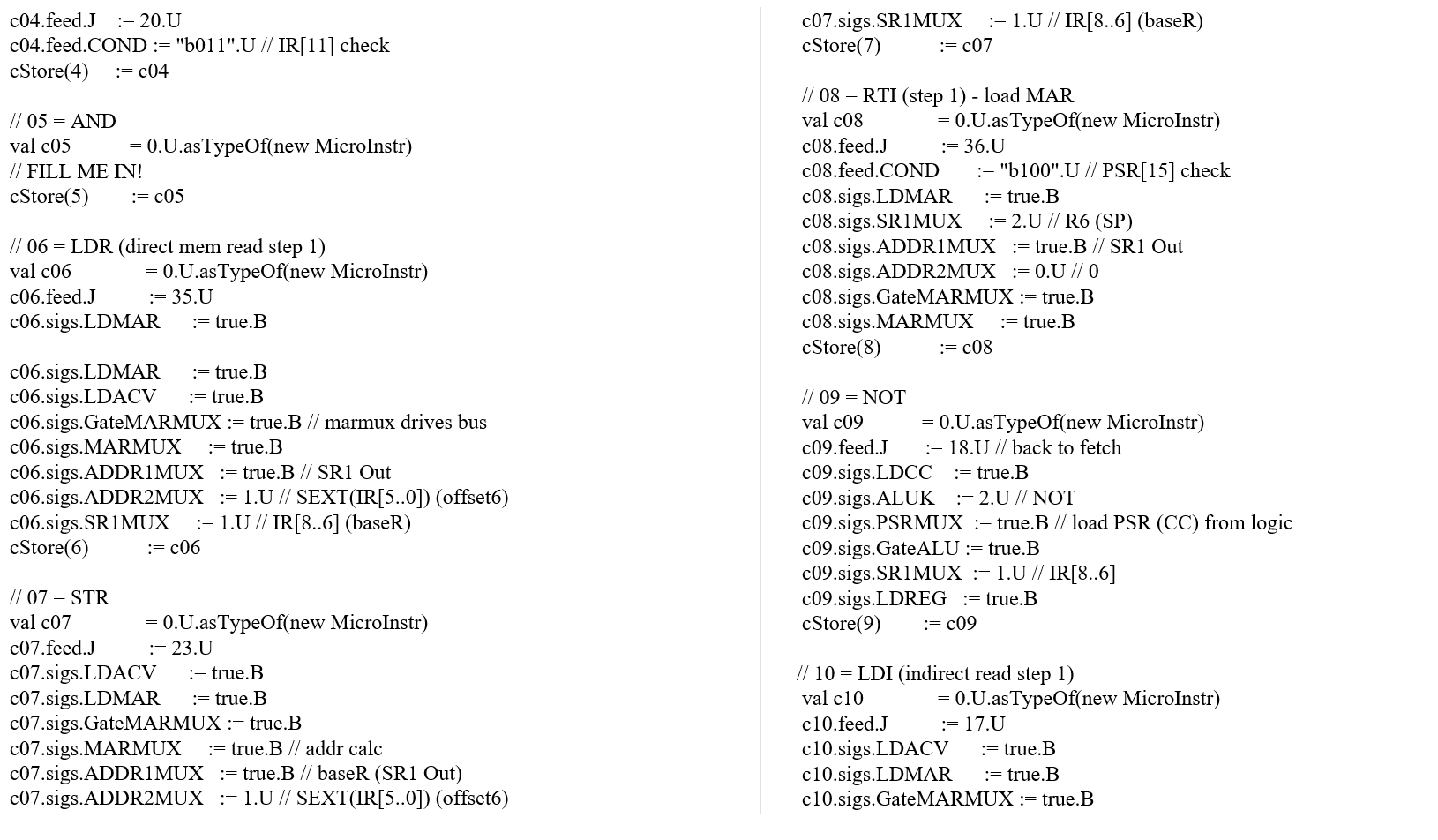 chisel coding help • Double-ported, 16-bit register | Chegg.com