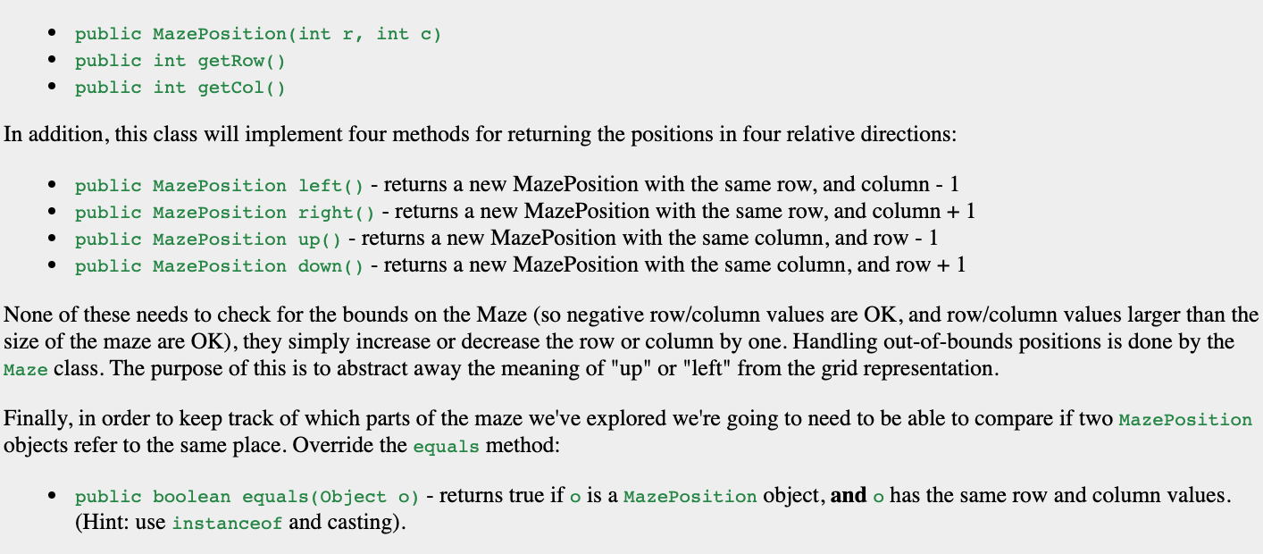 Solved I'm looking for some help with the maze | Chegg.com