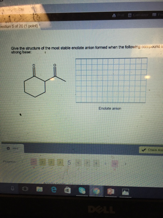 Solved Give the structure of the most stable enolate anion | Chegg.com