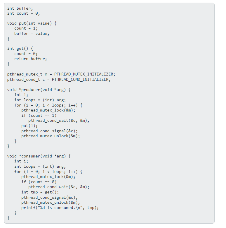 Solved The bounded-buffer problems (aka the | Chegg.com