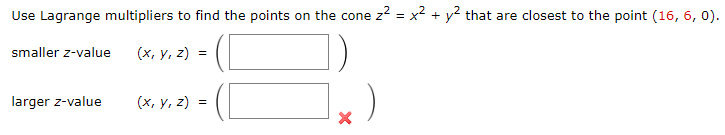 Solved Use Lagrange multipliers to find the points on the | Chegg.com