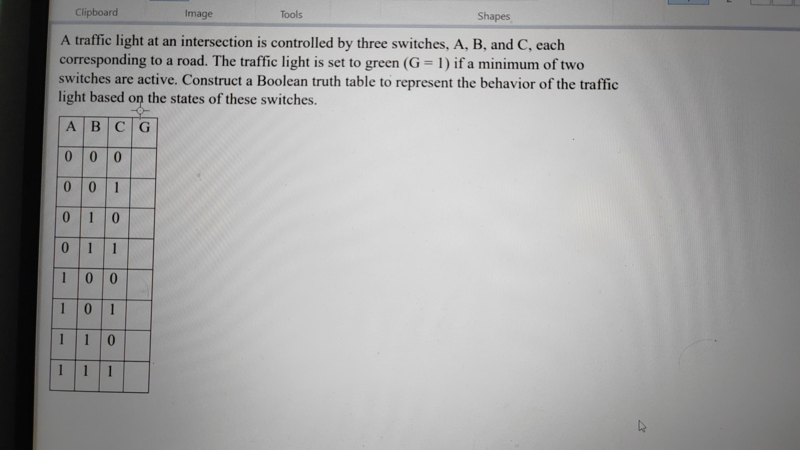 Solved A traffic light at an intersection is controlled by | Chegg.com
