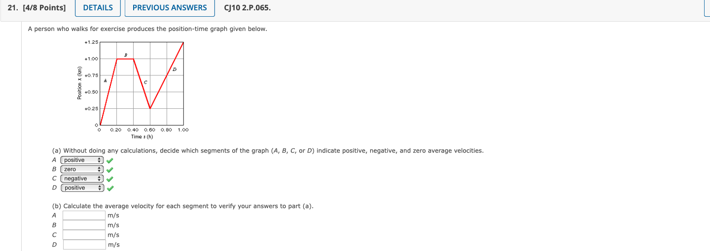Solved A person who walks for exercise produces the | Chegg.com