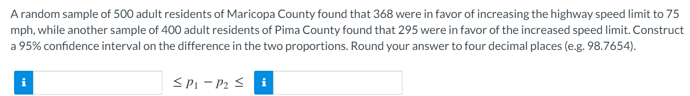 Solved A random sample of 500 adult residents of Maricopa | Chegg.com