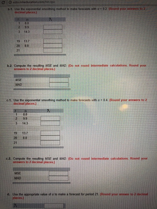 Solved Exercise 18-3 Algo (Round all intermediate | Chegg.com